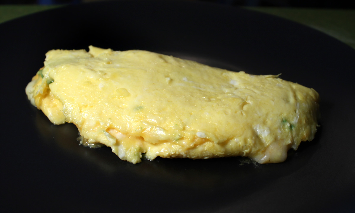 The 99 Cent Chef: Avocado & Cheese Omelet - Video Recipe