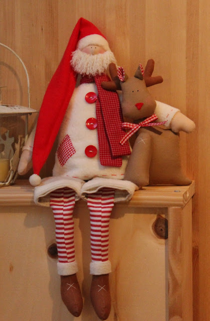 Vicky und Ricky: My first Tilda Santa!