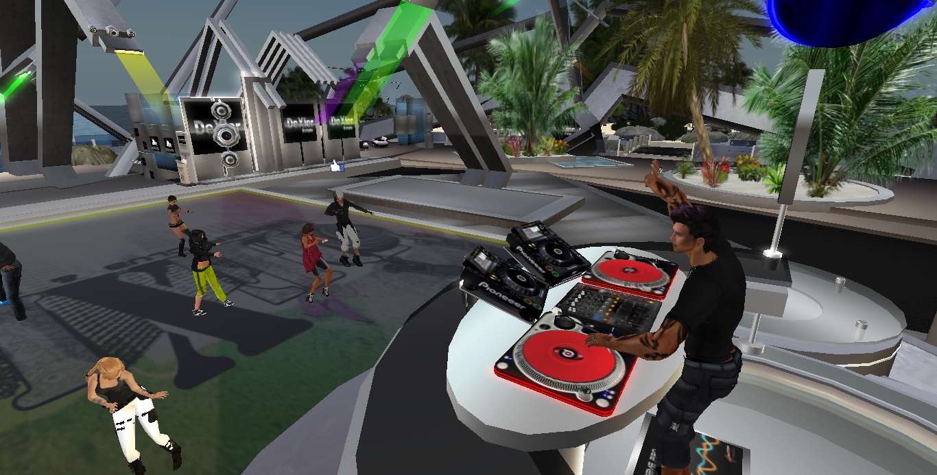 Life of a Second Life© DJ; DJ Rhage Firehawk- Nomad Aries Reporting ...