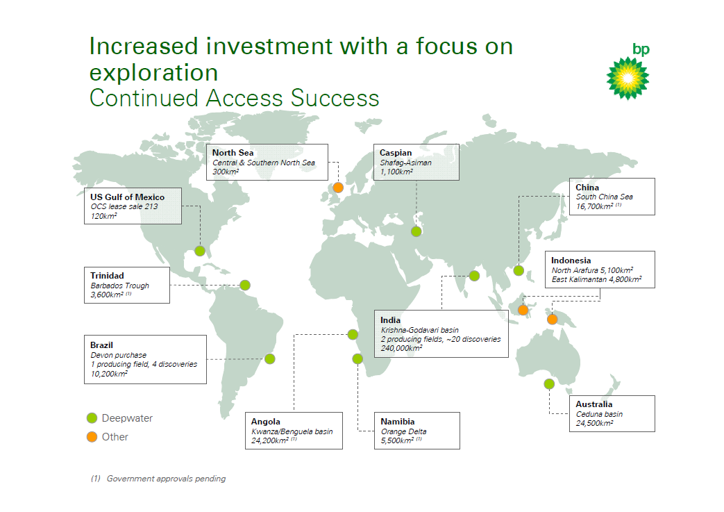 Visible Business: BP: Increased investment with a focus on exploration ...