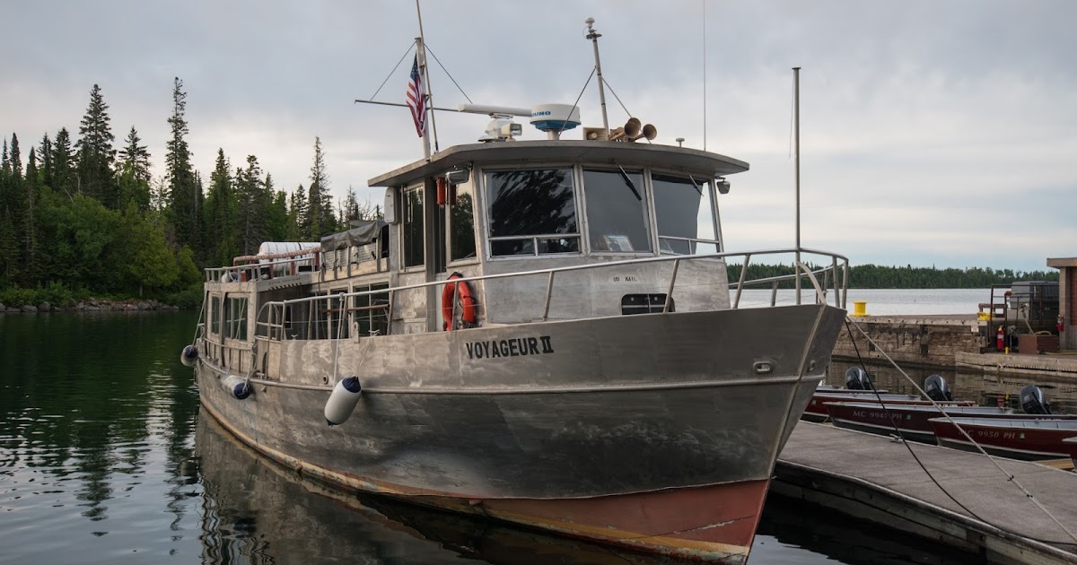 Cliffs and Ruins: Isle Royale 2017, Day 2: Ferry to Chippewa Harbor