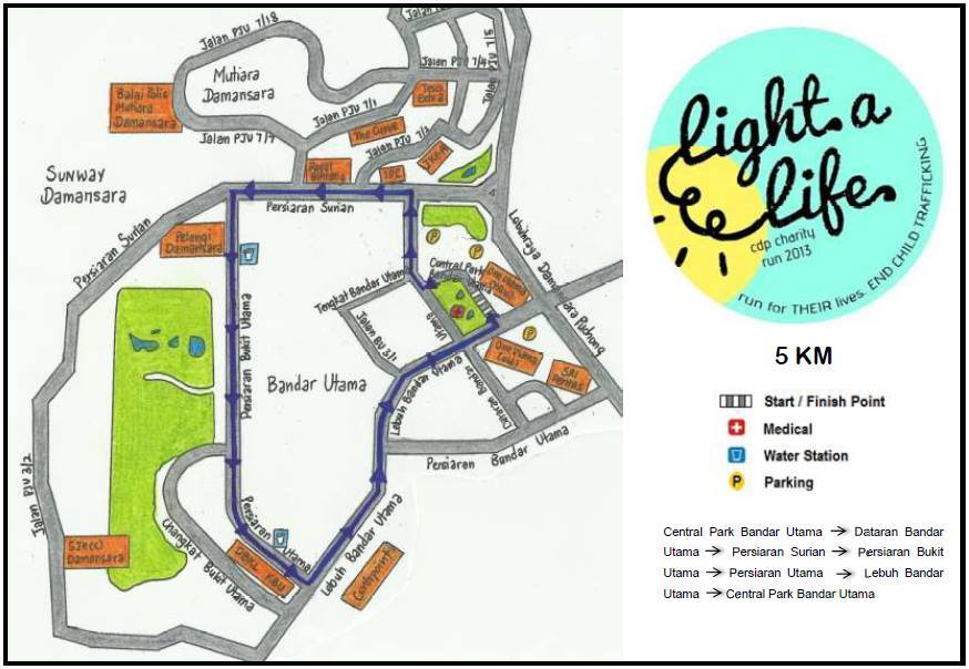 Penonton: Light A Life Charity Run 2013