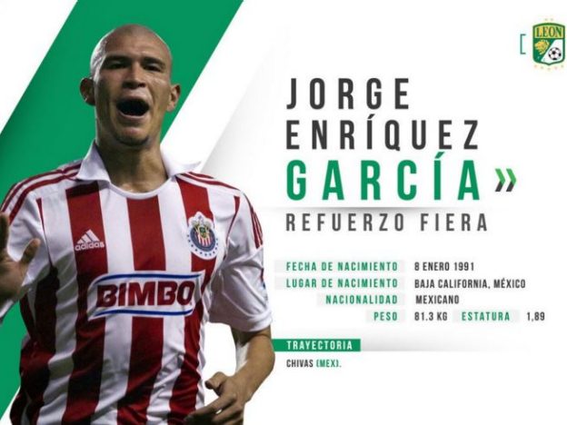 Jorge "Chatón" Enríquez reportó con León ~ SiempreDeportes.com