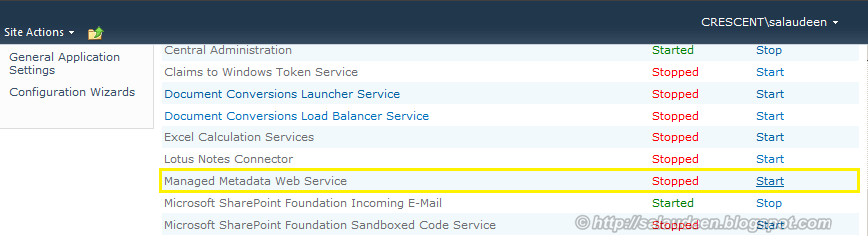 Rx-SHAREPOINT : Configuring Managed Metadata Service - Step by Step Guide