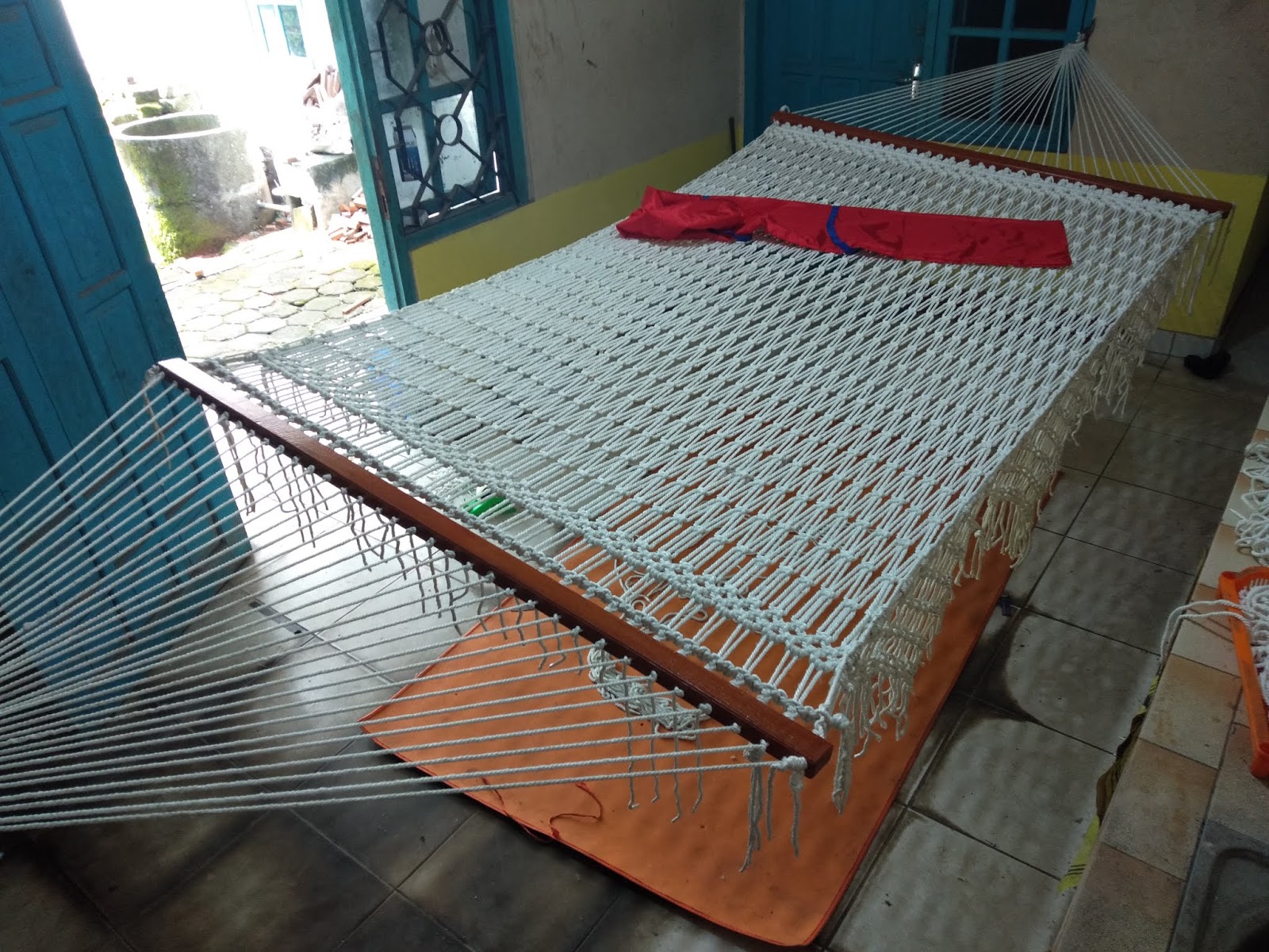 hammock jaring jogja / tempat tidur gantung: AYUNAN TALI JOGJA MT3
