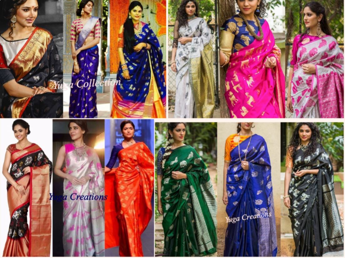 Motif Saree Trends!!