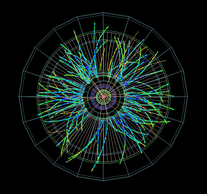 Orbiter.ch Space News: Protons smash lead ions in first LHC collisions ...