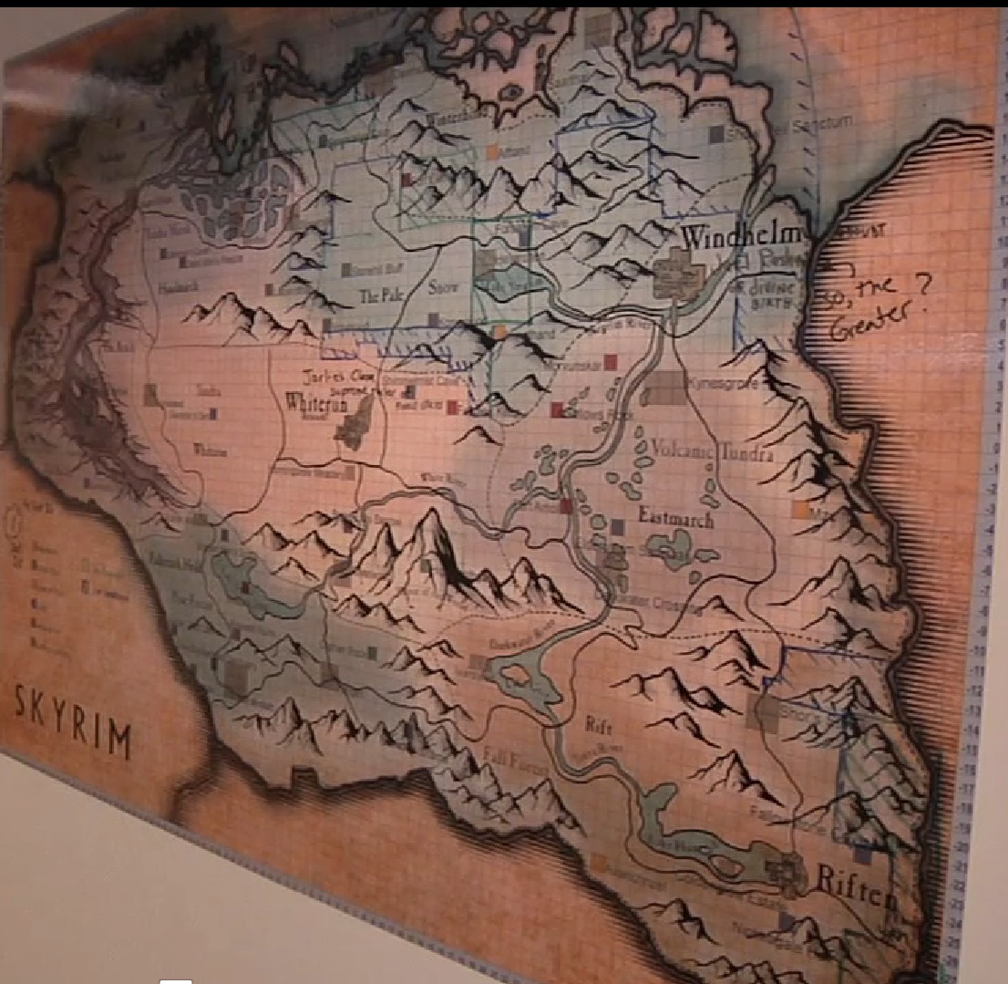 High Resolution Skyrim Maps - Video Games, Walkthroughs, Guides, News ...