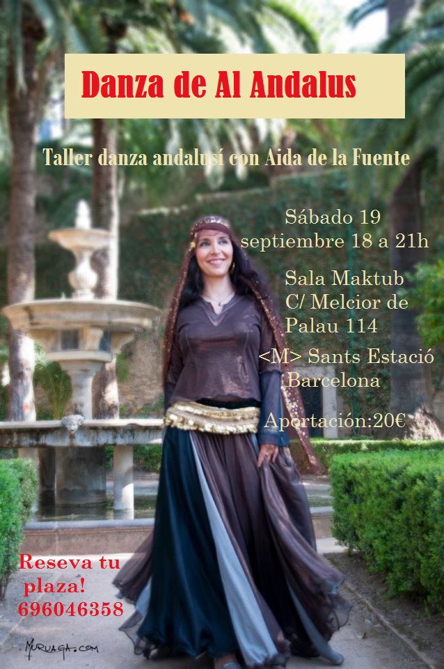 Danzas de Al Andalus: Taller de danza de Al Andalus en Barcelona