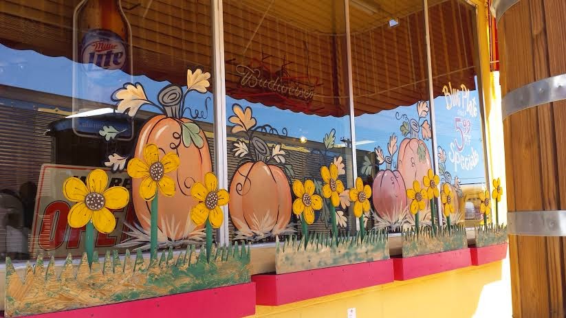 Twiddlebugz Designz: Pumpkin window painting