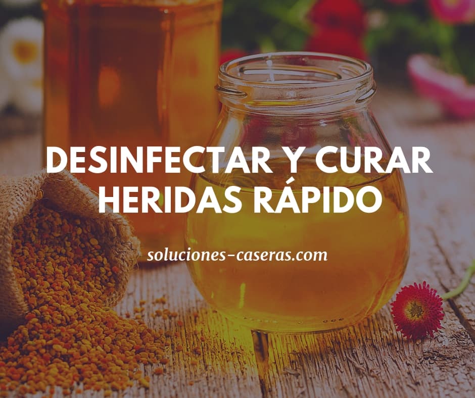 7 efectivos antisépticos naturales para curar las heridas