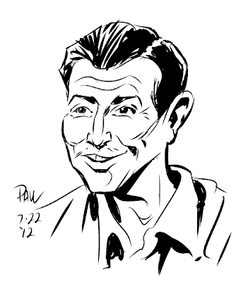 Saturday Sketch-Day: Smiling Man