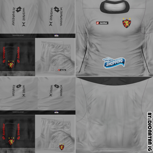 FIFA 07: Kits e Minikits Sport Home, Away and GK 2014-15