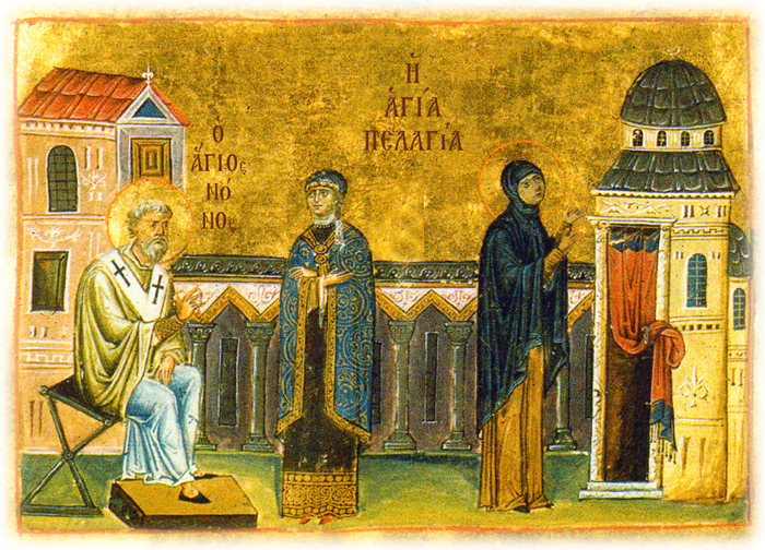 ORTHODOX CHRISTIANITY THEN AND NOW: Saint Nonnus, Bishop of Heliopolis ...