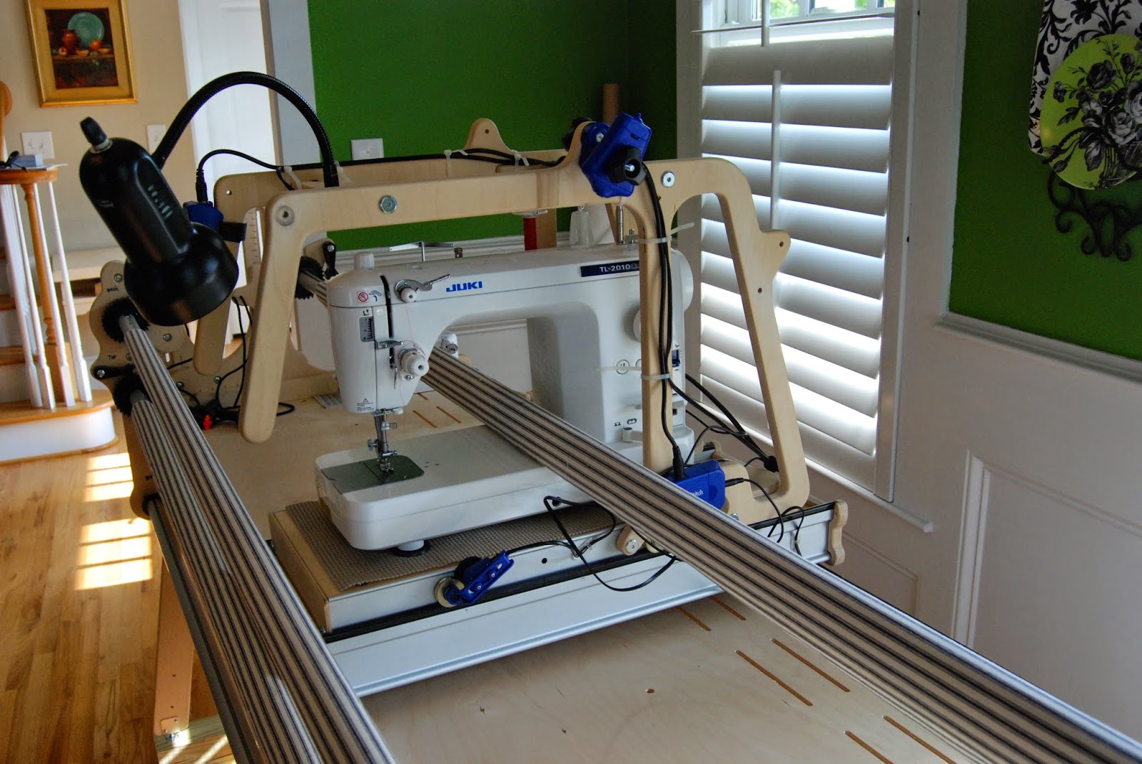 Pedal Sew Lightly: The Carriage is Full