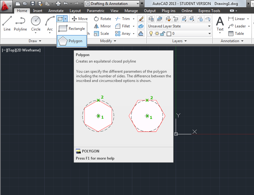 CAD Design: Polígonos