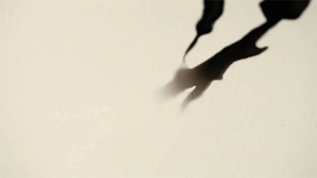 Really simple ink droplet