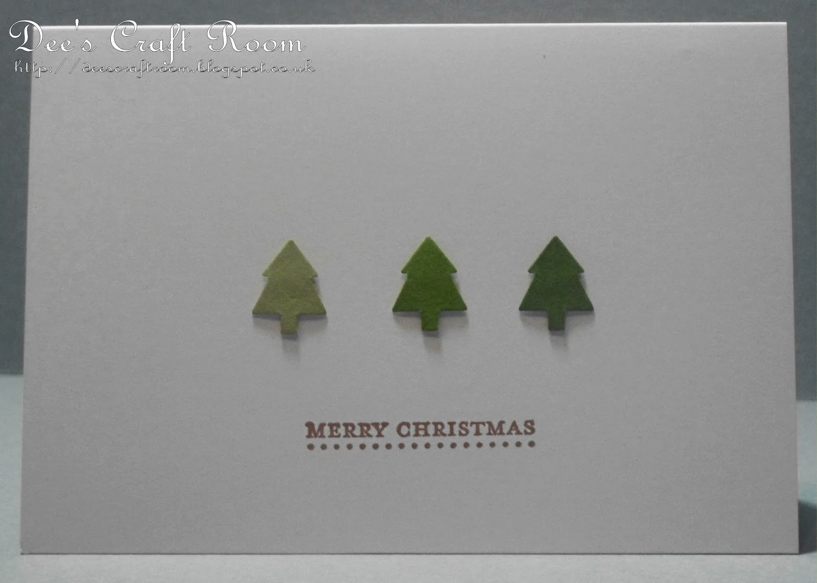 Dee s Craft Room Three Christmas Trees dee-s-craft-room-three-christmas-trees