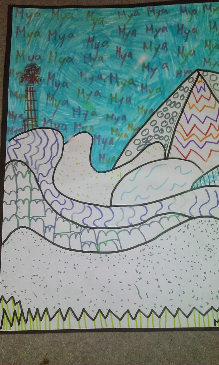 Primaryart123: Textured Landscapes