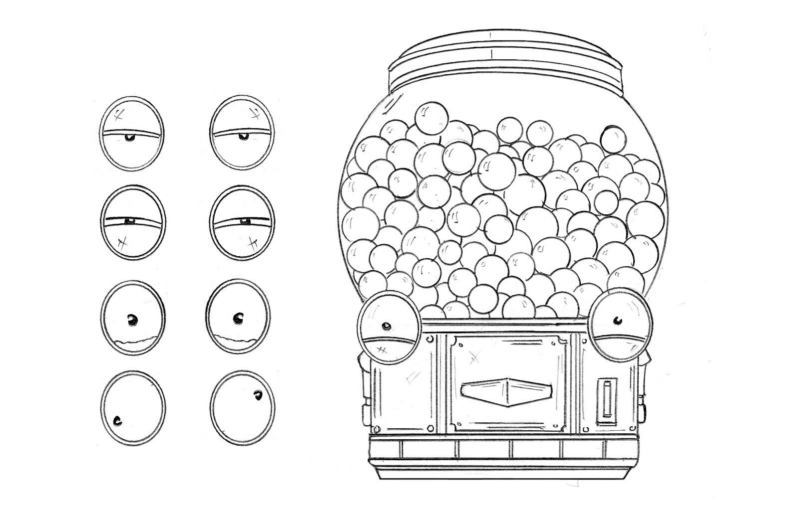 George Black Illustration : Build your own Gumball Robot
