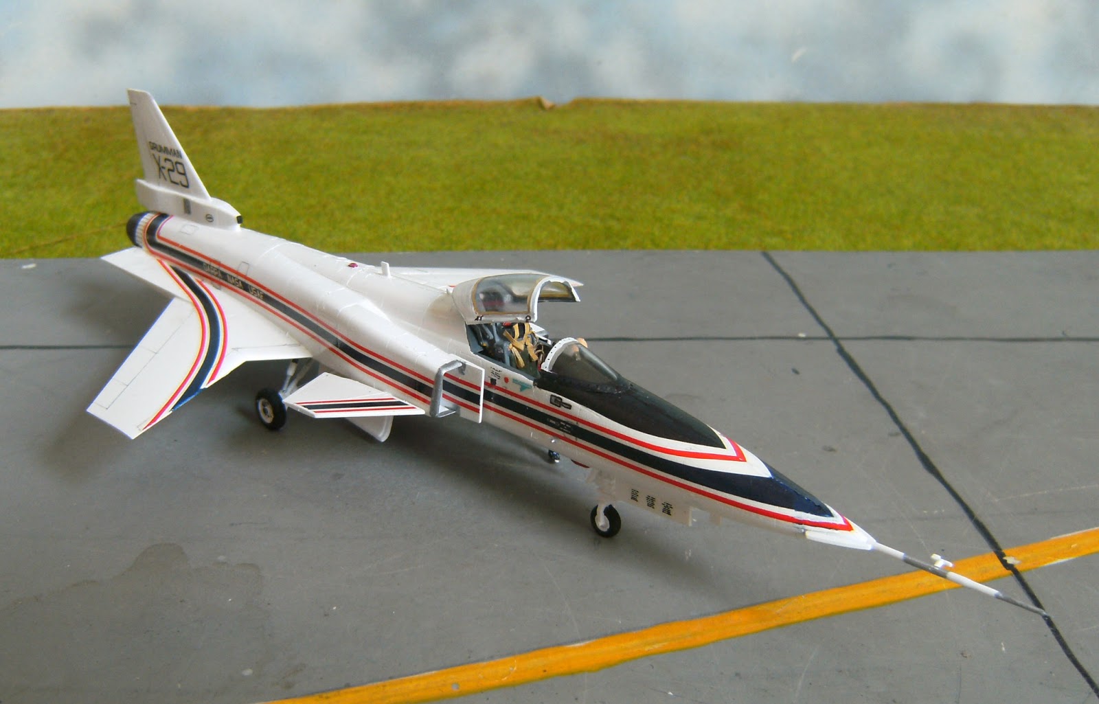 Happyscale-Modellbau: Grumman X-29A - Hasegawa 1/72