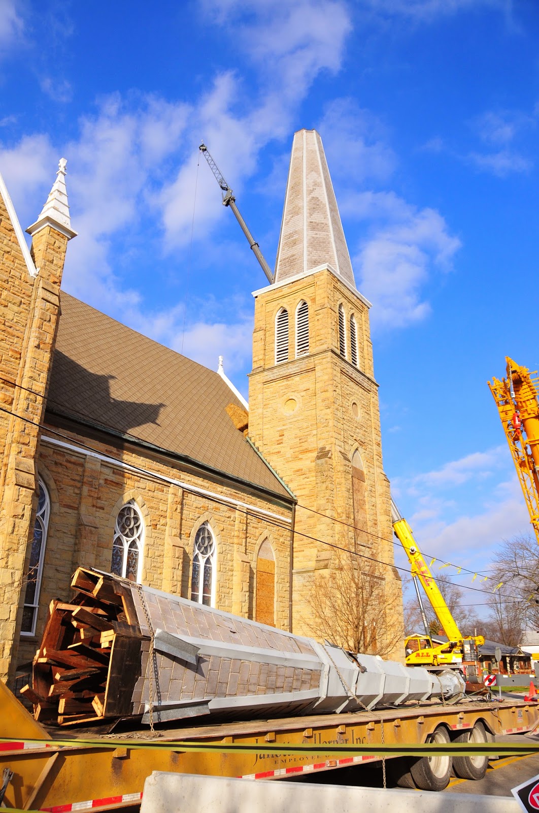 Catholic Architecture and History of Toledo, Ohio: A New Steeple