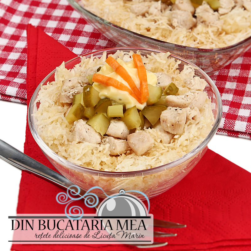 Din bucătăria mea: Salata de pui cu telina