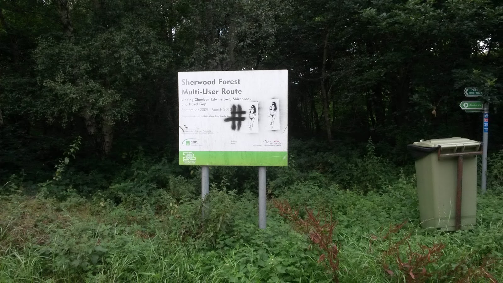 The Dirty Muddy Thirties: Cycling the Dukeries Trail. Warsop to ...