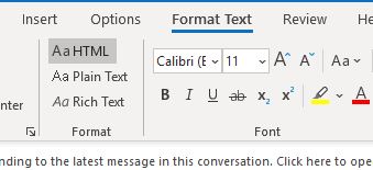 James Eastham: Grey Vertical Bars Lines in Outlook When You Reply