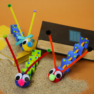 Foam Worm | Munchkins and Mayhem