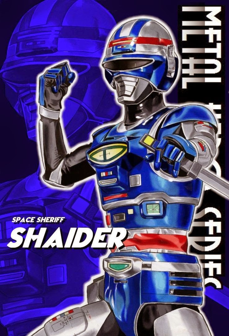 O MAIS COMPLETO NO MUNDO DO TOKUSATSU: SHAIDER