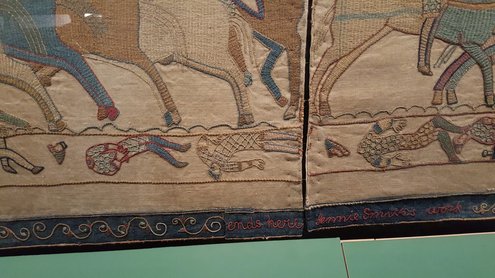 Painting for Pleasure: Bayeux Tapestry replica trip (Reading)