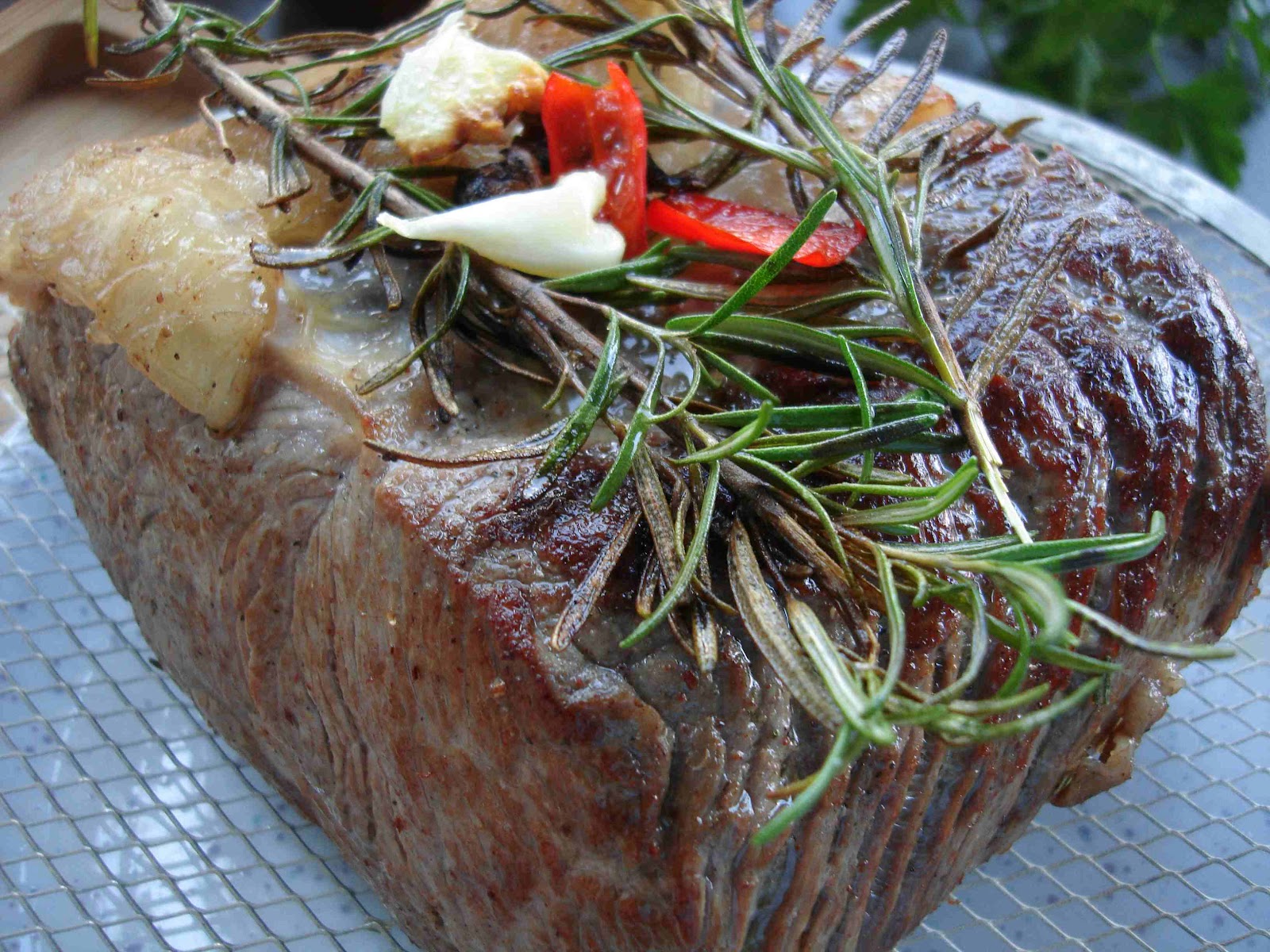 bushcooks kitchen: Fleisch satt: dry aged Roastbeef