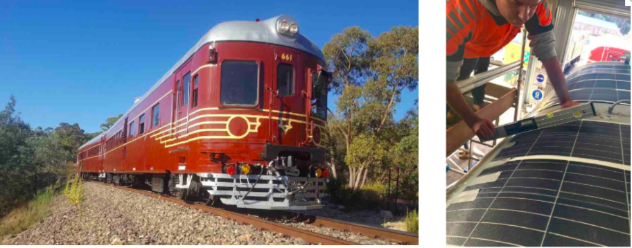 Using Renewables: World-first 'solar train' about to be launched in ...