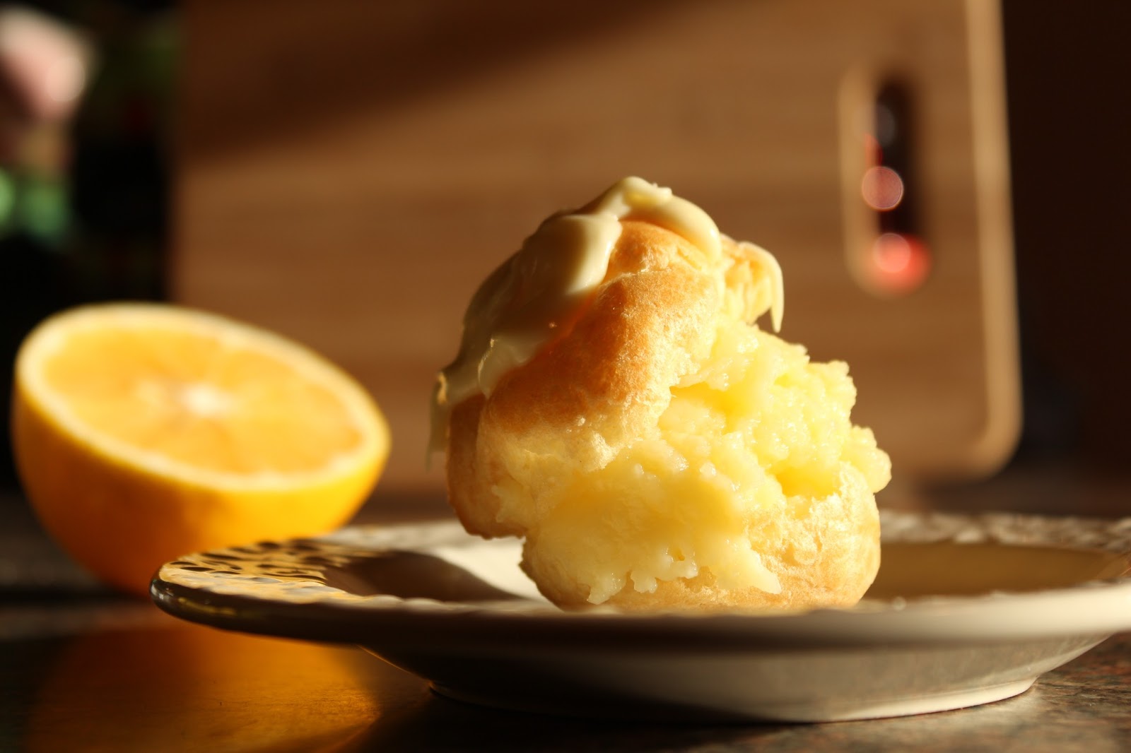 Sarah Says Austin: White Chocolate Lemon Profiteroles