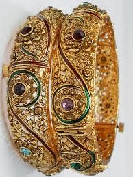 Rajsthani Raputi Gold Bangles | Culture of Rajasthan