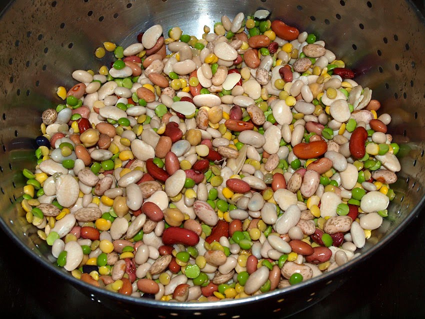 Pellet Smoker Cooking: Smoked Sausage and Jowl Bacon 15 Bean Soup