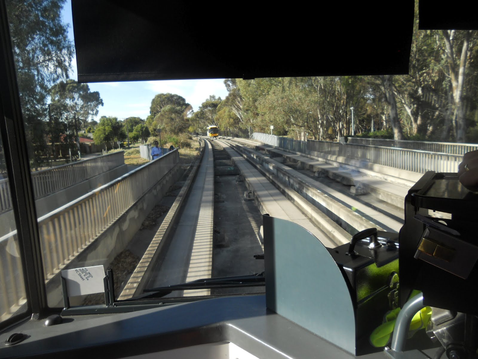 Travelling the Cambridgeshire guided busway: Adelaide O-Bahn