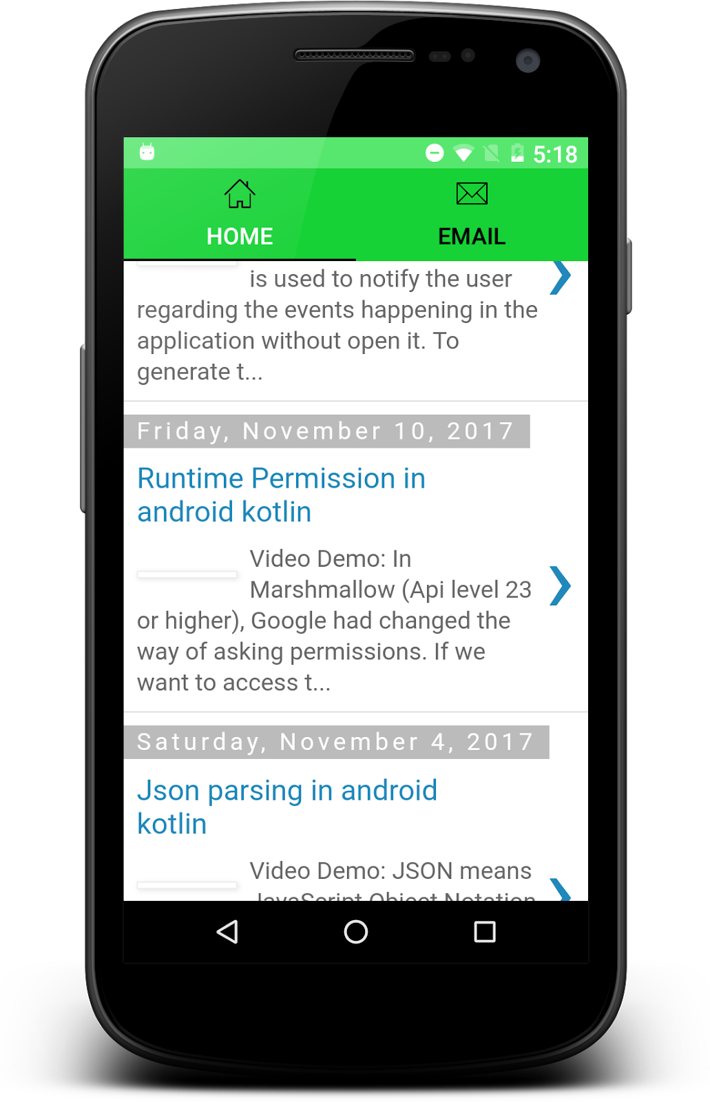 Tablayout In Android Kotlin Deepshikha Puri Mobile App Developer Android And Ios