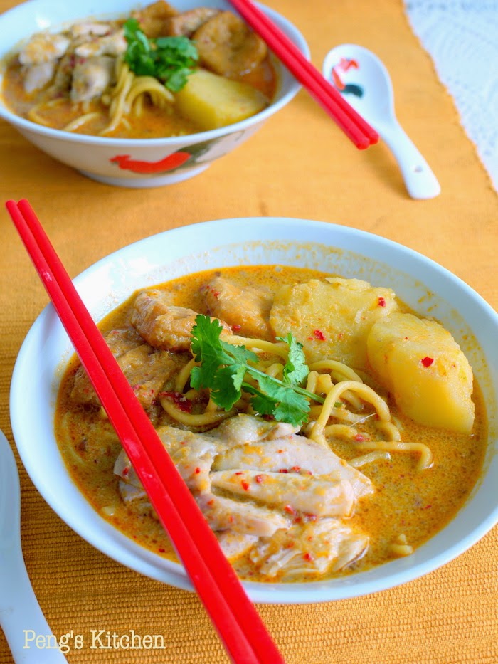 Peng's Kitchen: Curry Chicken Noodle
