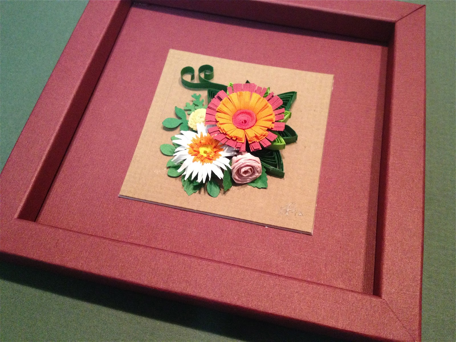 art n stuff by shaz: [paper picture frame]