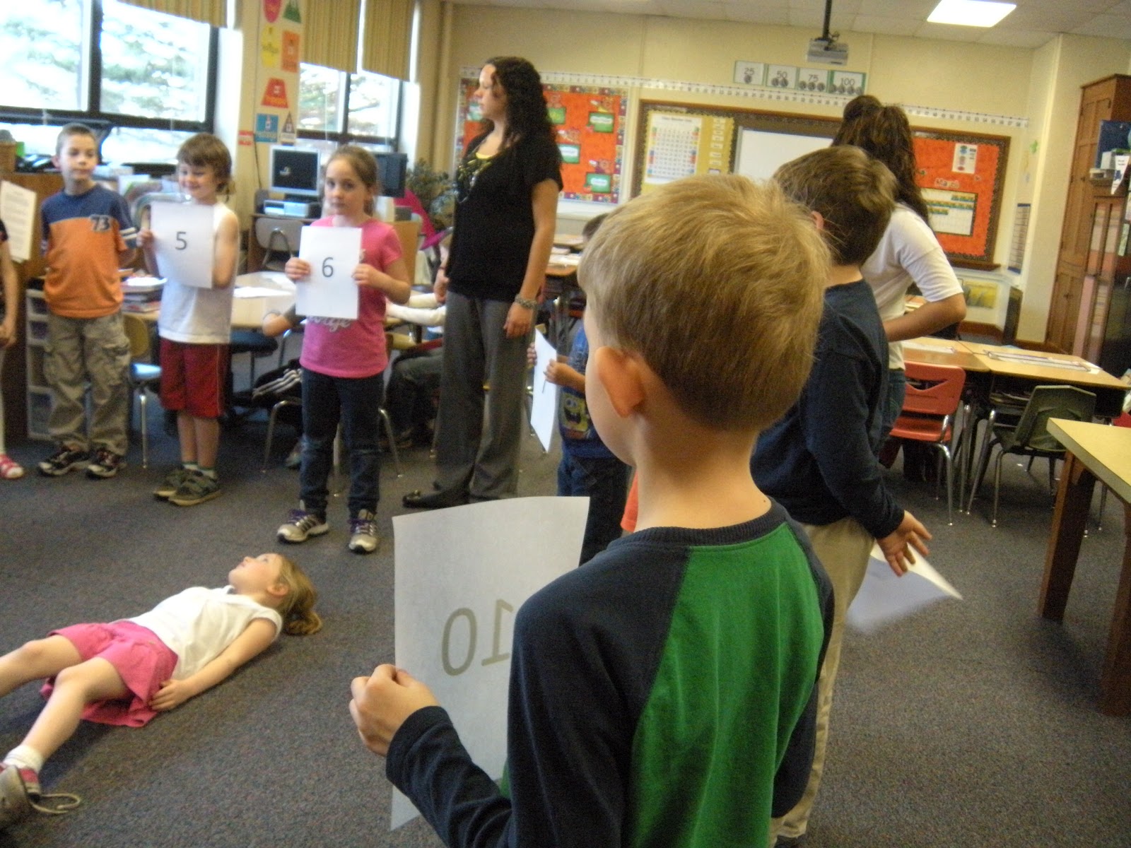 Ms. A's Amazing Days: Human Clock