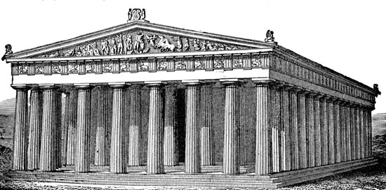 Parthenon Tapınağı - World Arkeoloji