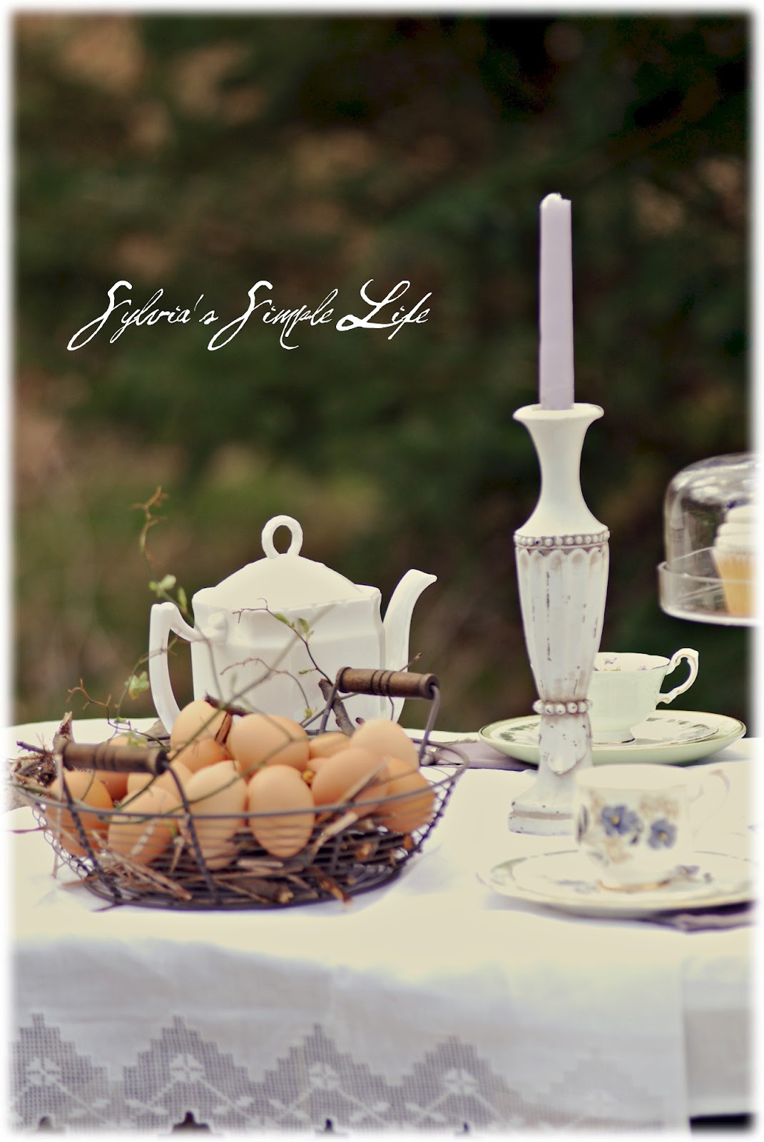 Spring Afternoon Tea | Sylvia's Simple Life