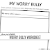 Free Printable Worry Bully Worksheet | And Next Comes L - Hyperlexia ...