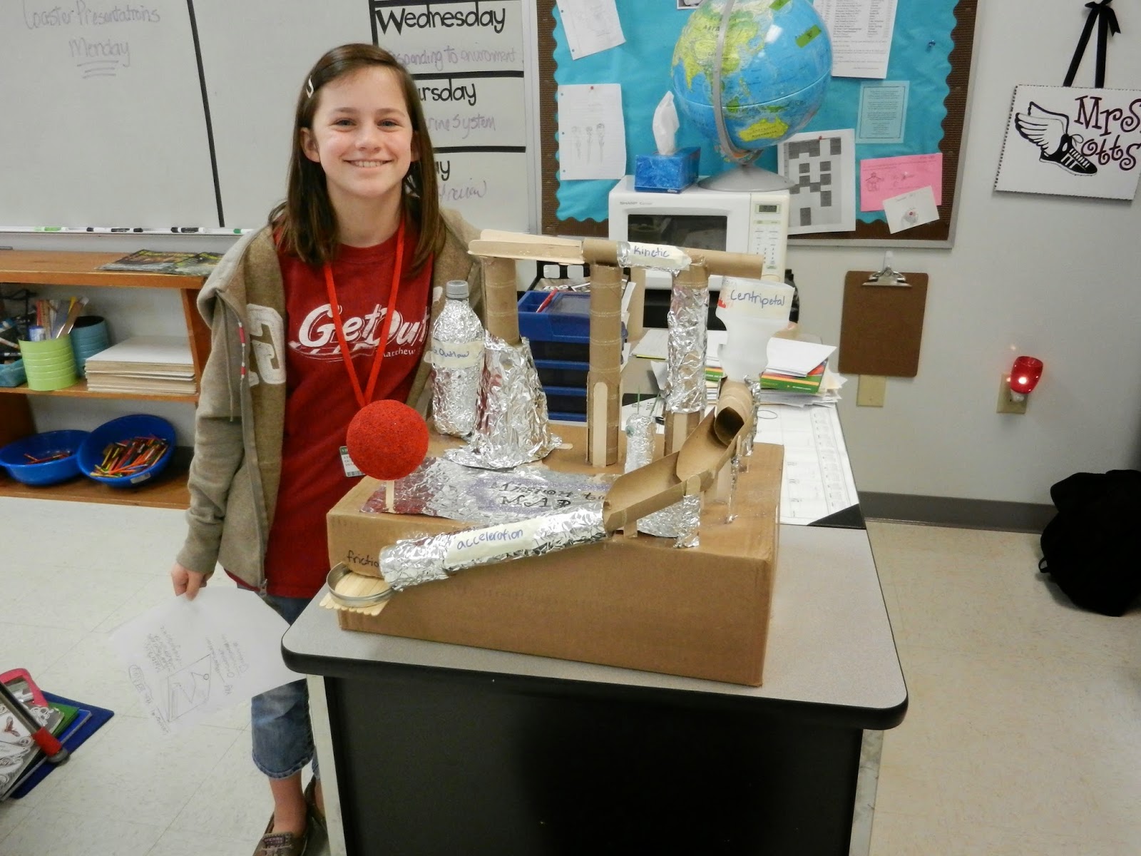 7th Grade Science: Roller Coaster Project
