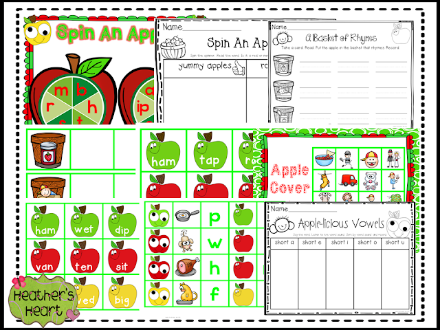 Heather's Heart: The Rotten Apple Hunt: A CVC Reading Adventure