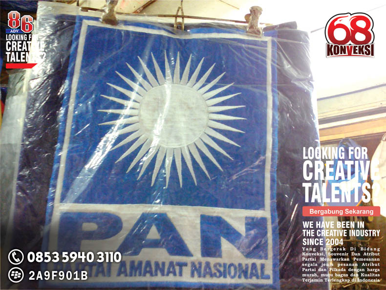 KONVEKSI 68: BENDERA PATAKA PARTAI PAN