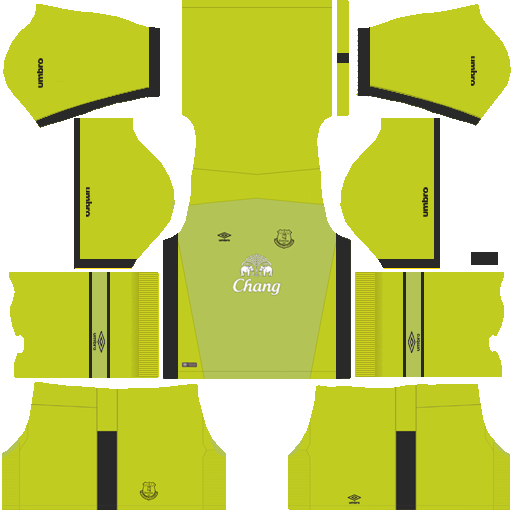 (DLS 16/FTS 15) Everton Umbro 2016-17 Home Kit