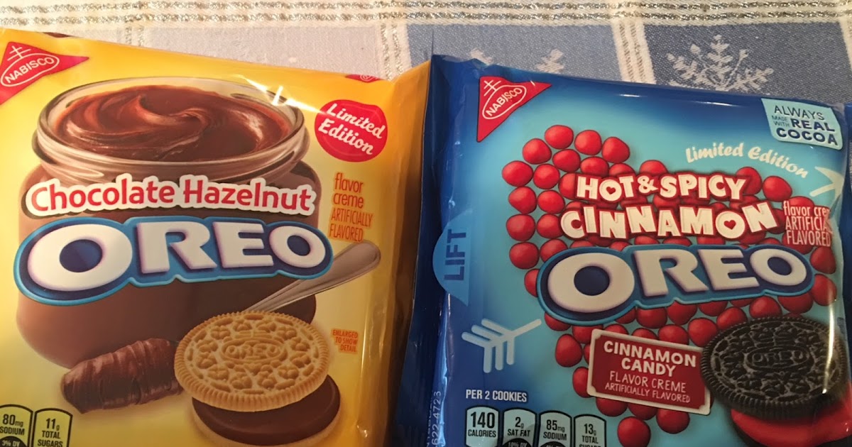 Yak Talk: REVIEW: Hot & Spicy Cinnamon Oreos and Chocolate Hazelnut Oreos
